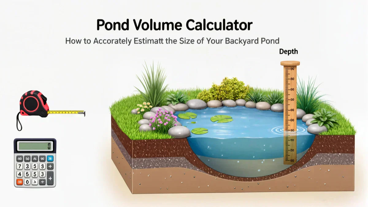Pond Volume Calculator: Accurately Estimate Pond Size in Gallons