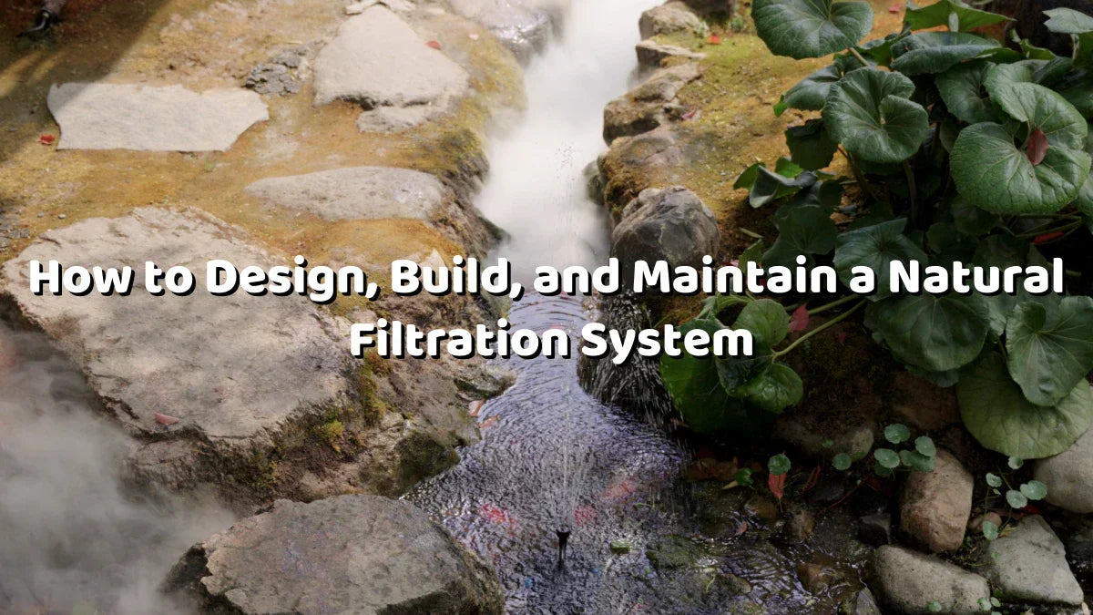 Bog Filters for Ponds: Design, Build & Maintain Naturally